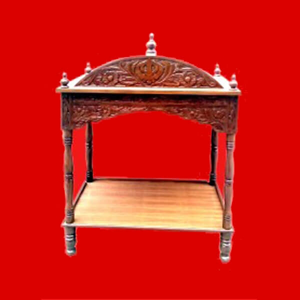 Wood Carving Palki Sahib - Mini Size - For Guru Granth Sahib Ji - Best ...
