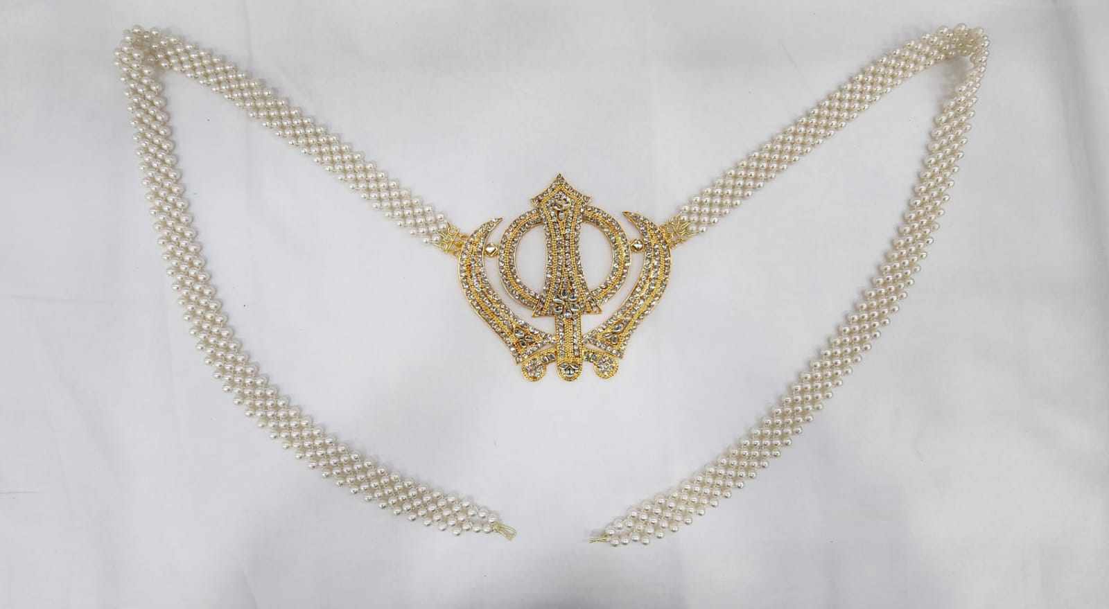 PALKI HAAR STUDDED WITH STONES – Best Sikh Turbans | Sardar Pagri Online